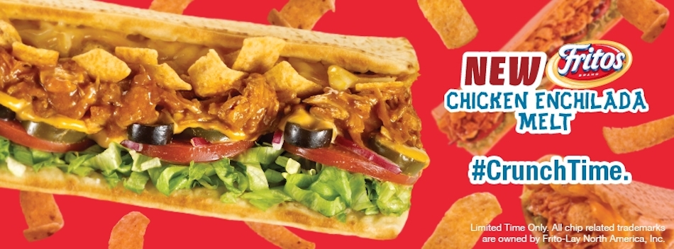 Fast Food Feature: The Subway Fritos Chicken Enchilada Melt – Snippets